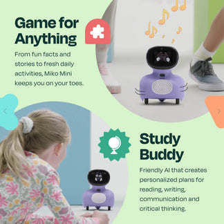 Miko Mini AI Robot – Interactive Learning Companion for Kids